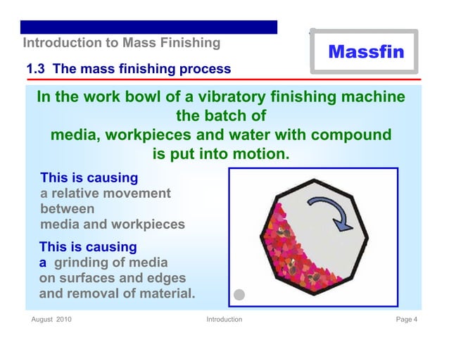 Intro to Mass Finishing | PDF | Chemistry | Science