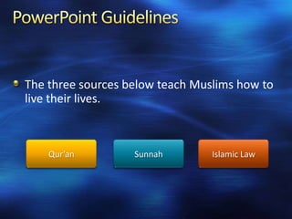 Islam Beliefs | PPT