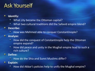 2 1 islamic empires | PPTX