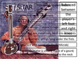 Indian Musical Instruments | PPTX