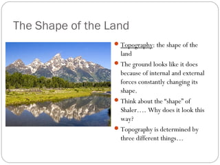 2.1 mapping earth's surface | PPT
