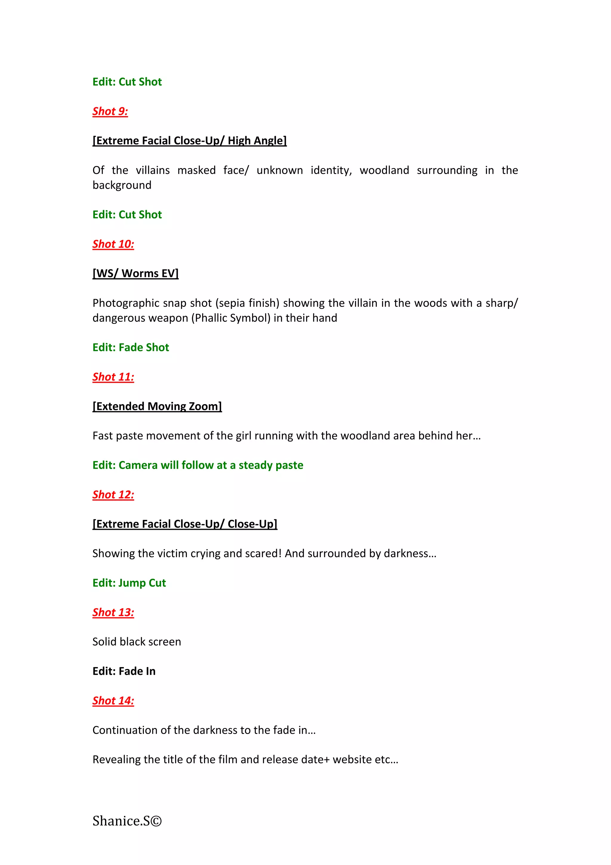 2.1 my responsibility of script writing changes | PDF