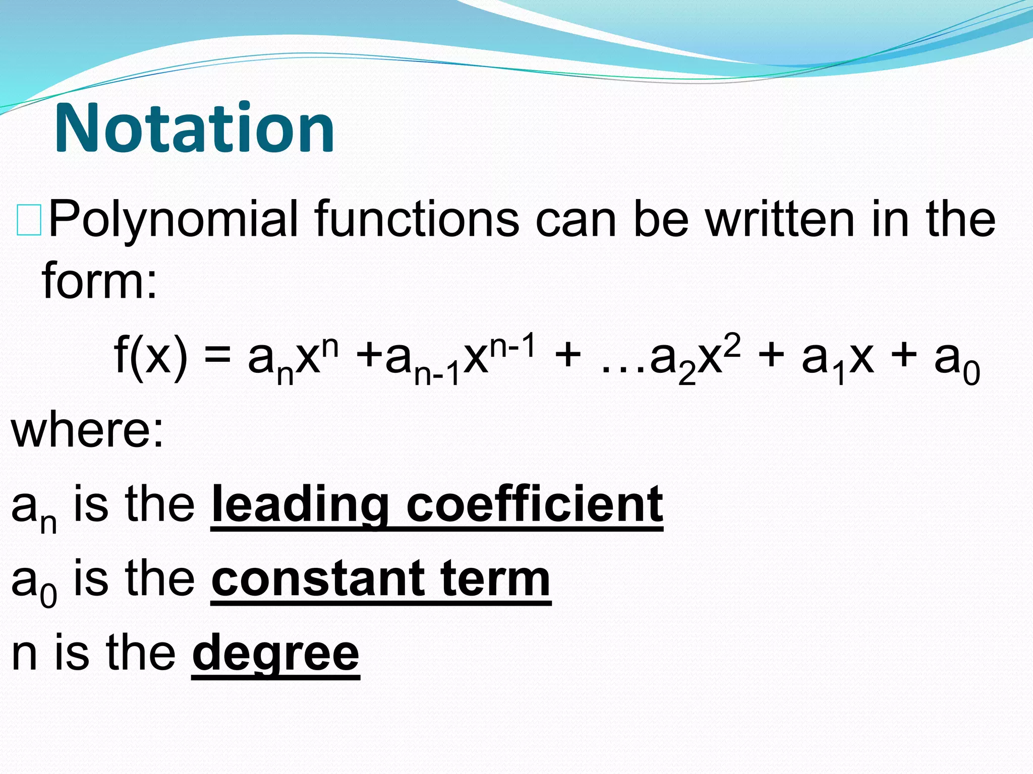 2 1 polynomials | PPTX