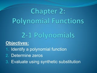 2 1 polynomials | PPTX