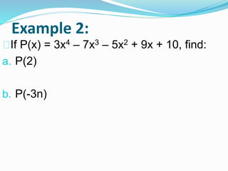 2 1 polynomials | PPTX