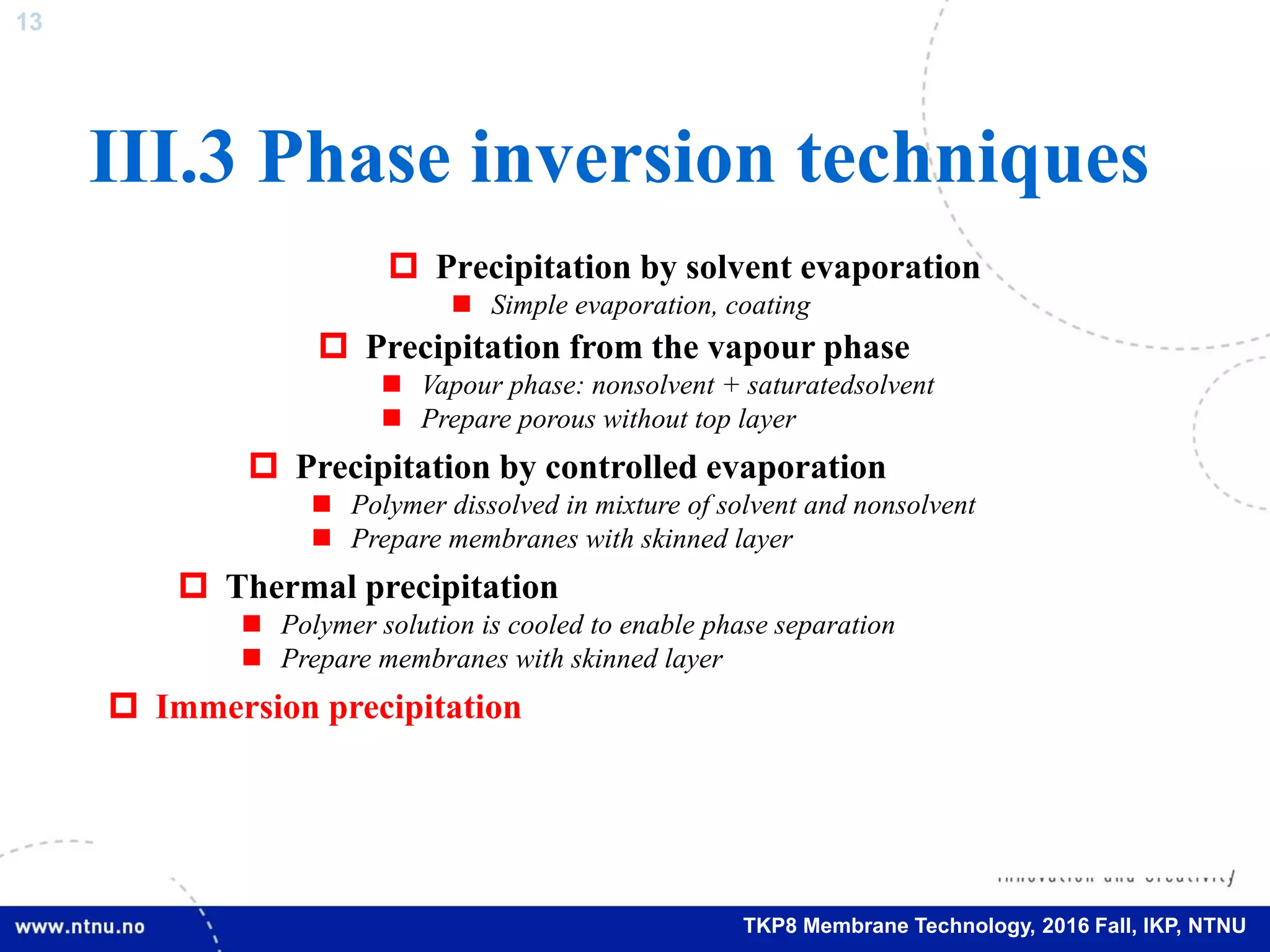 2-1 Preparation of membranes-polymeric membranes.ppt