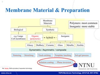 2-1 Preparation of membranes-polymeric membranes.ppt