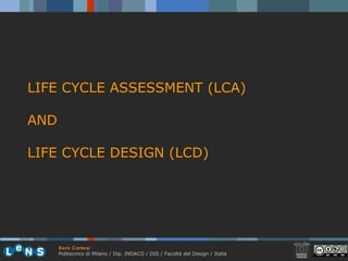 2.1 product life cycle design cortesi 10-11 | PPT