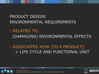 2.1 Product Life Cycle Design | PPT
