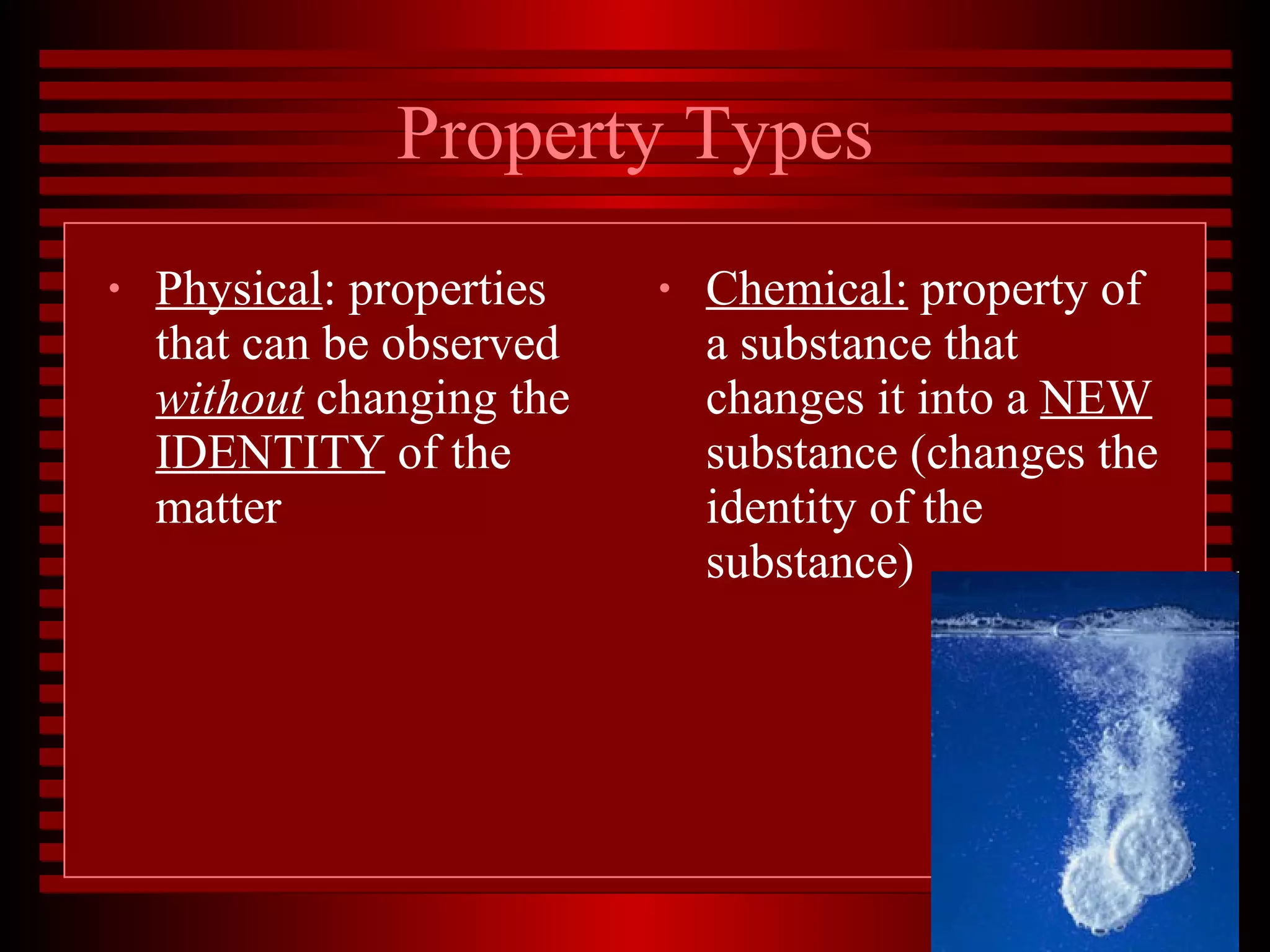 Properties Of Matter | PPT