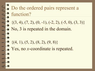 2.1 relations and functions | PPT