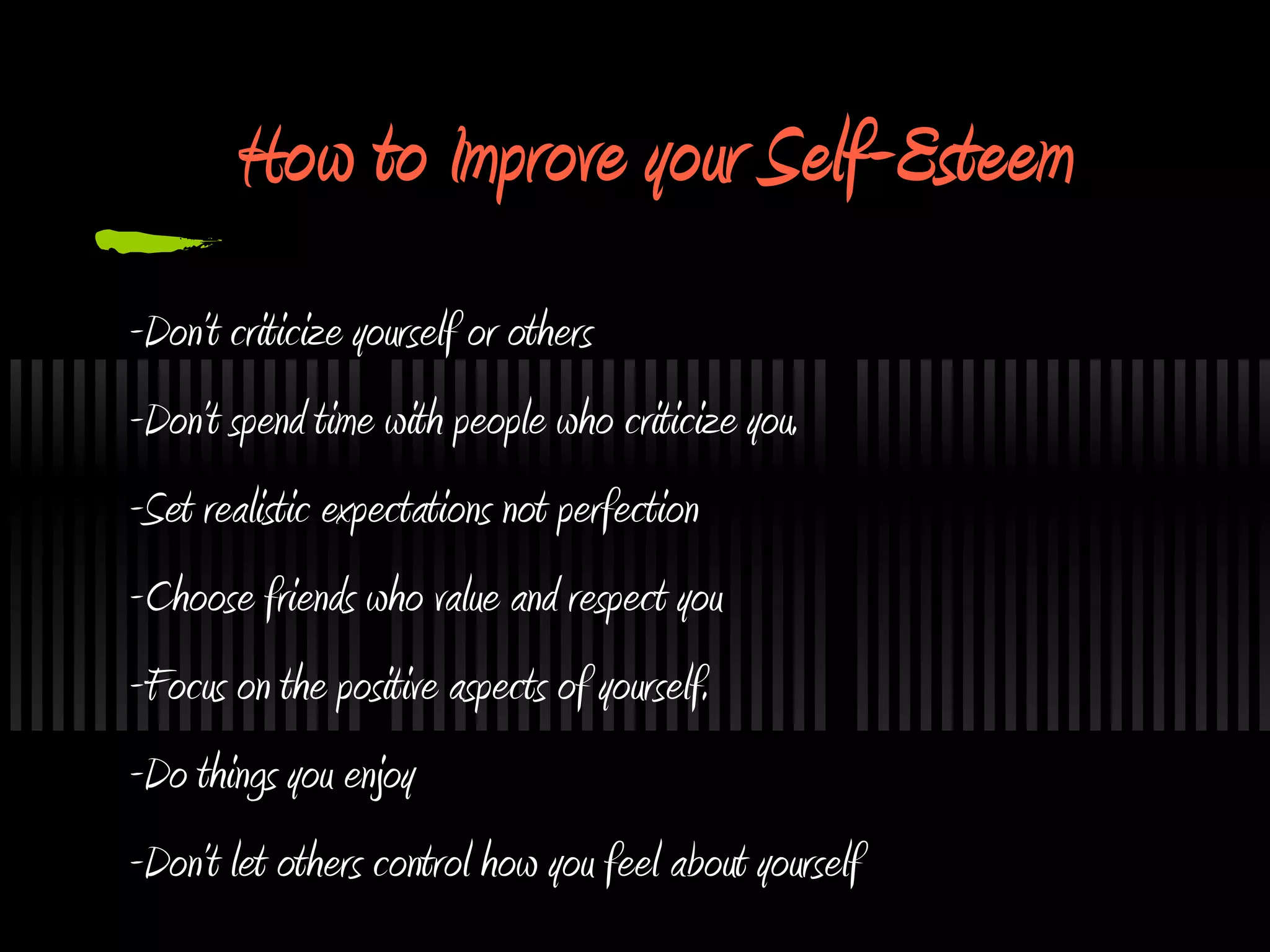 2 1 self esteem-collage | PPT