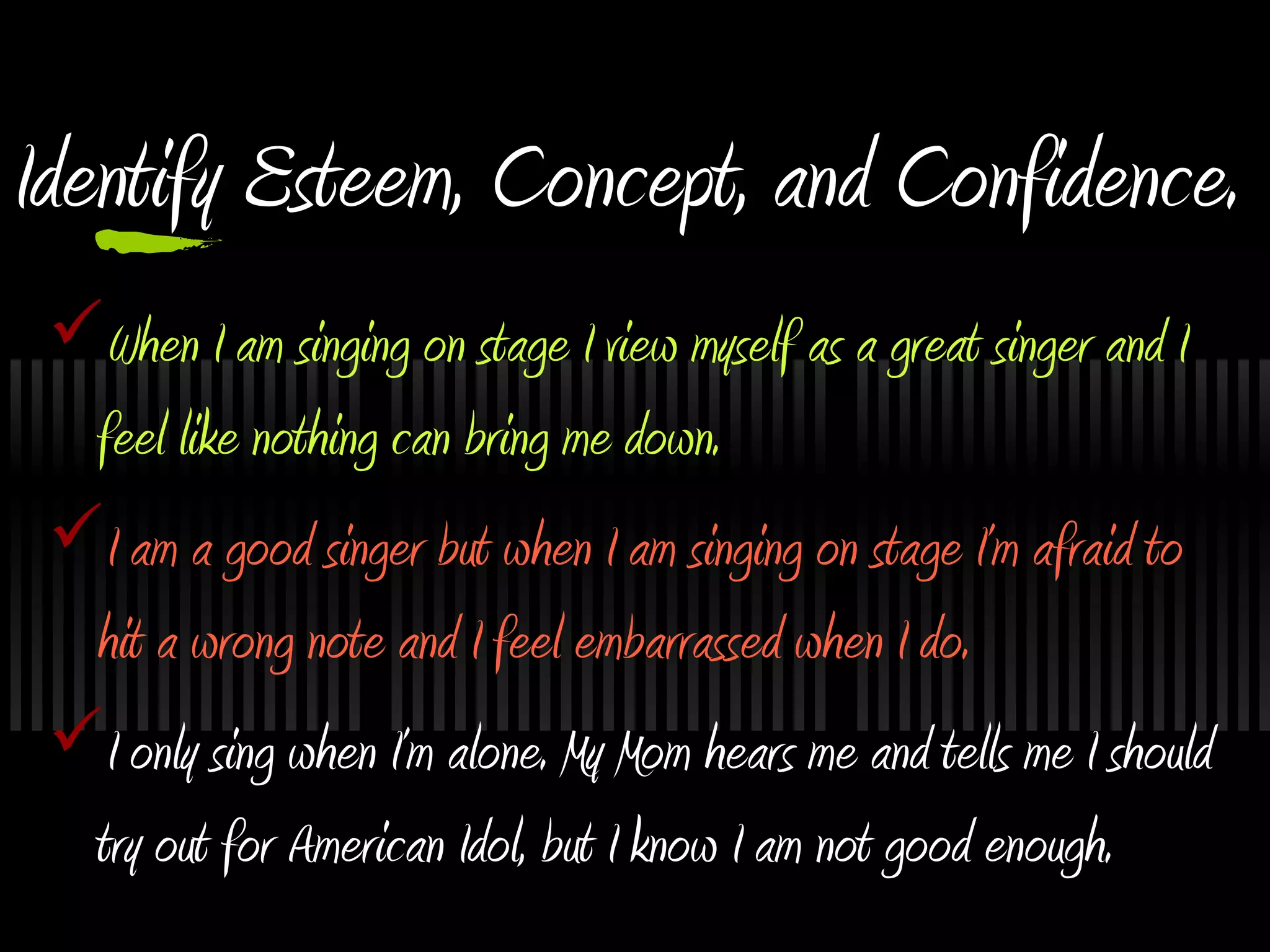 2 1 self esteem-collage | PPT