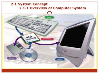 2.1 system concept | PPT | Data Storage and Warehousing | Computing