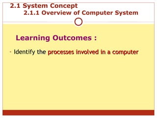 2.1 system concept | PPT | Data Storage and Warehousing | Computing