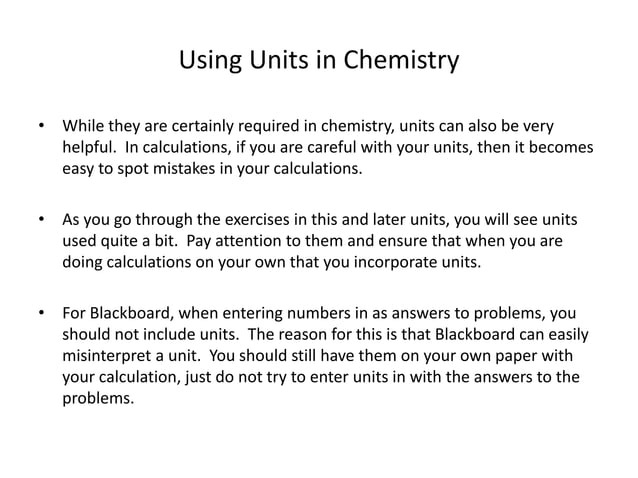 2 1 units introduction | PPT