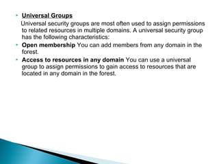 2.1 users & groups | PPT