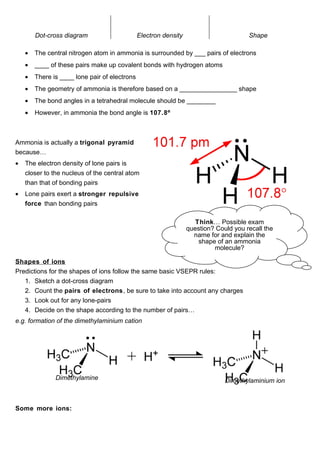2.1 Vsepr Notes | DOC
