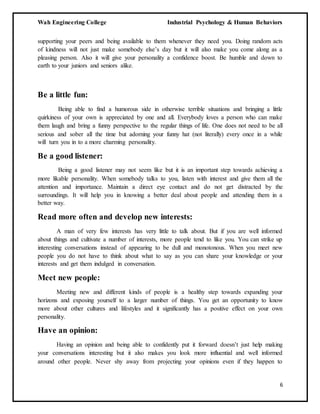 Personality,Personality Traits and Personality development | PDF