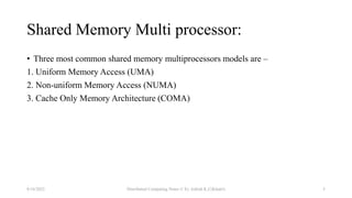 Multi Processor and Multi Computer Models | PPTX