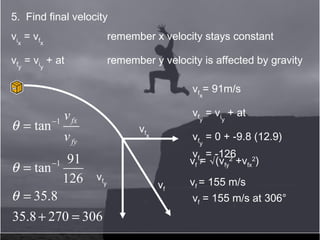 2D Kinematics Notes | PPT