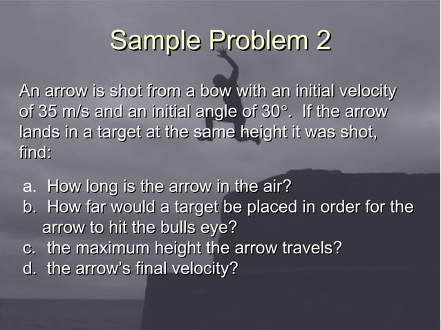 2d Kinematics Notes Ppt