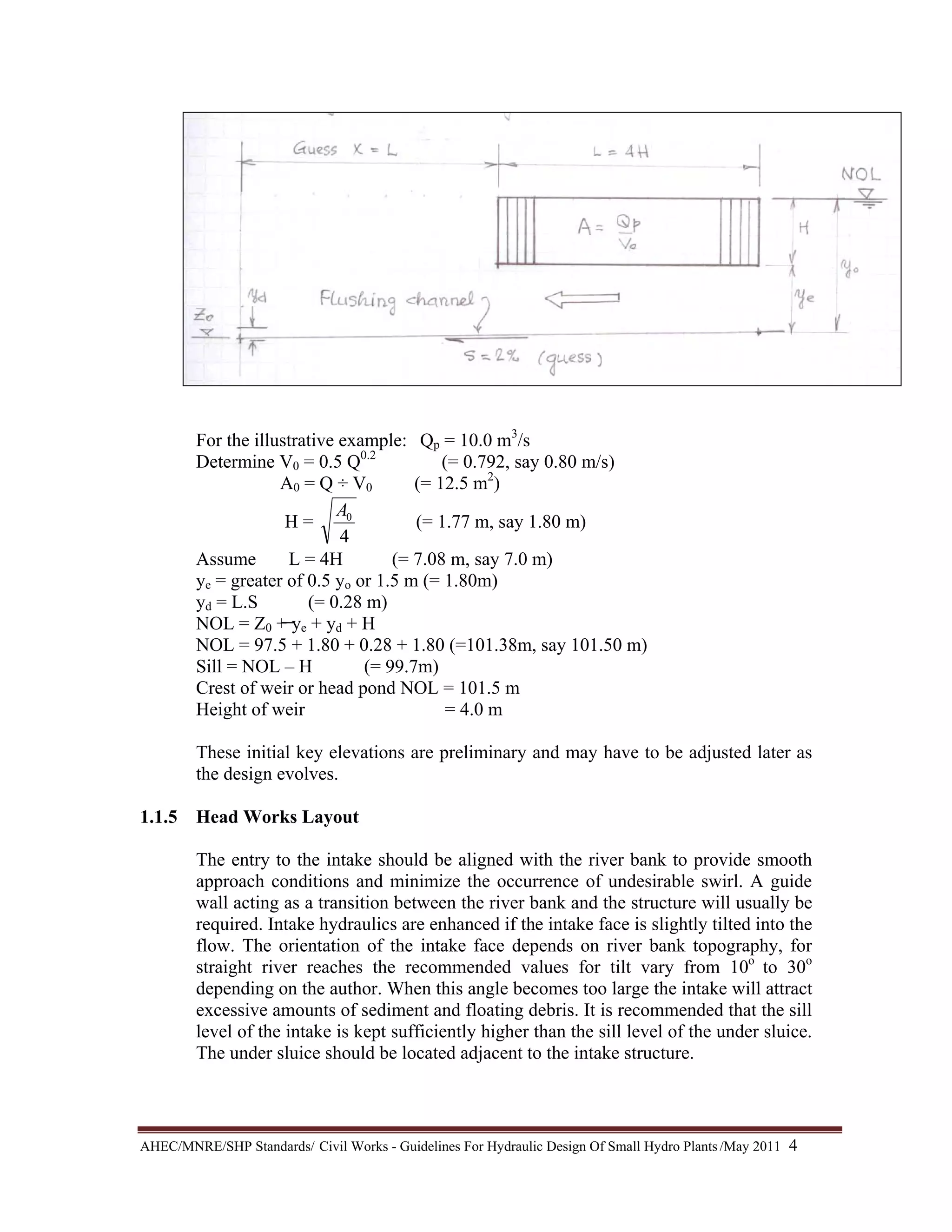 2.2 gl for-hydaulic_design_of_shp_project | PDF