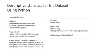 visualisasi data praktik pakai excel, py | PPT
