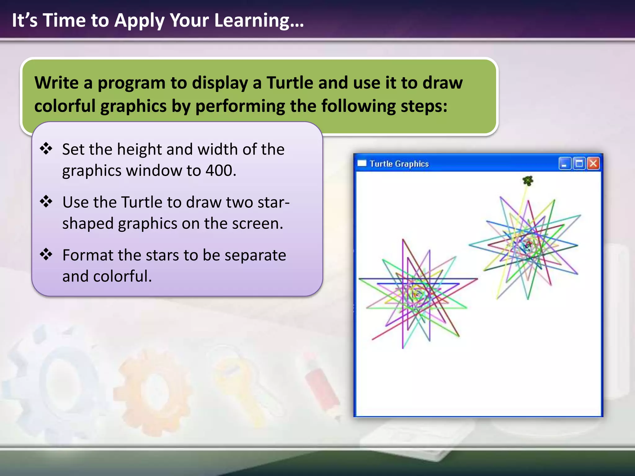 2.2 turtle graphics | PPTX