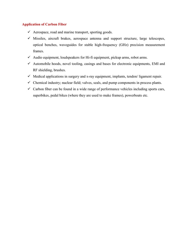 properties and application of technical textile fibers | PDF | Physics ...