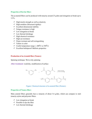 properties and application of technical textile fibers | PDF