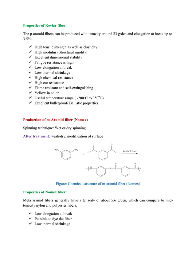 properties and application of technical textile fibers | PDF | Physics ...