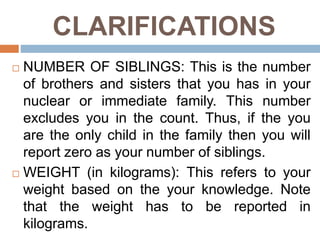 Data Collection Activity | PPTX