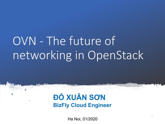 Meetup 23 02 Ovn The Future Of Networking In Openstack Ppt Free Download