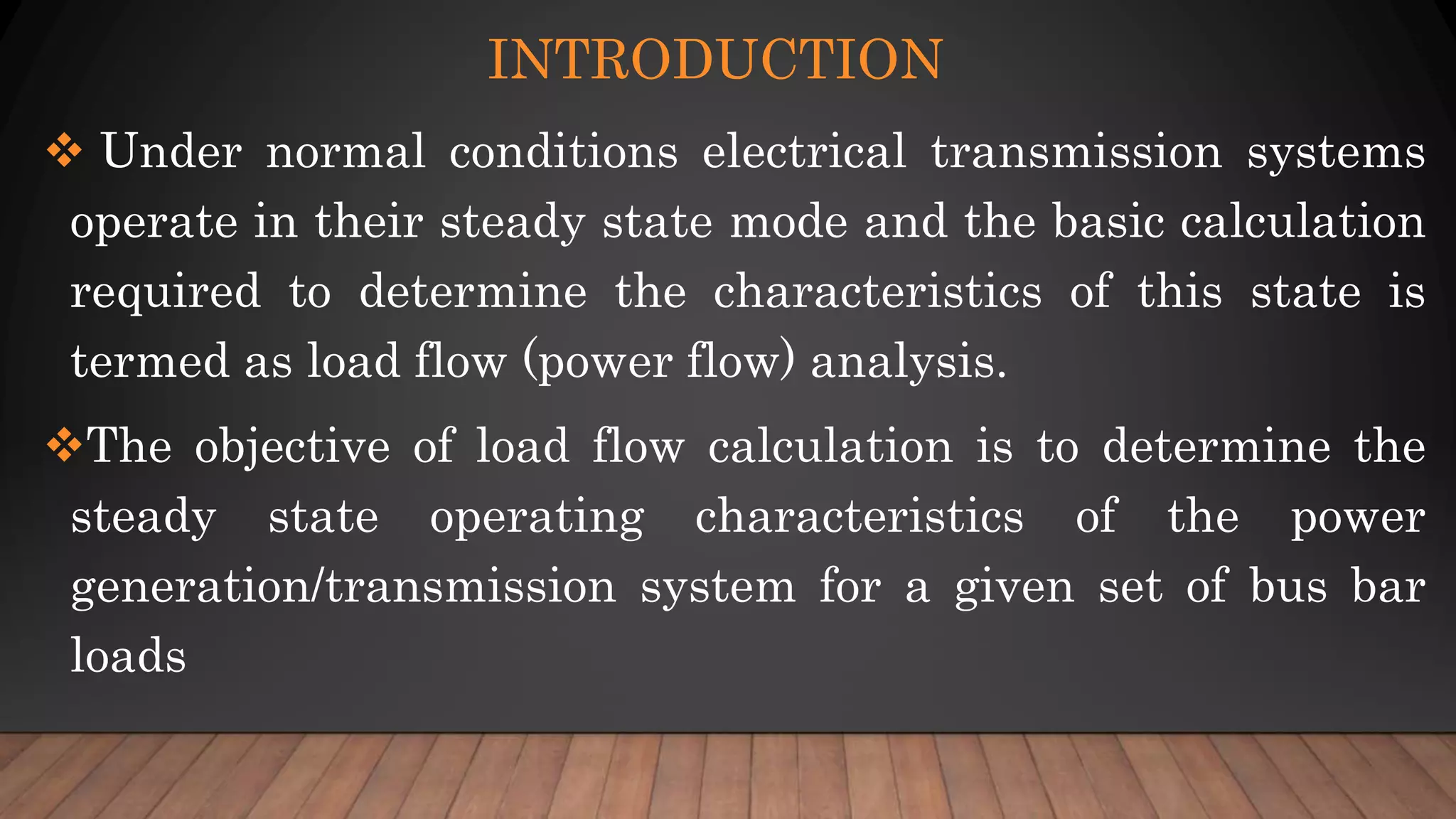 Computer Application in Power system: Chapter two - load flow analysis ...
