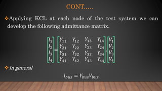 Computer Application in Power system: Chapter two - load flow analysis ...
