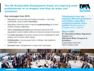 The IWA Water and Development Congress & 2019 Highlights | PPTX