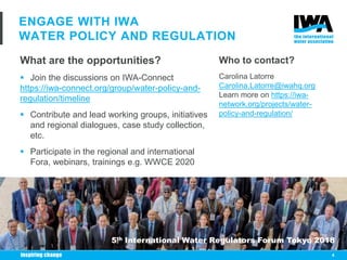 The IWA Water and Development Congress & 2019 Highlights | PPTX