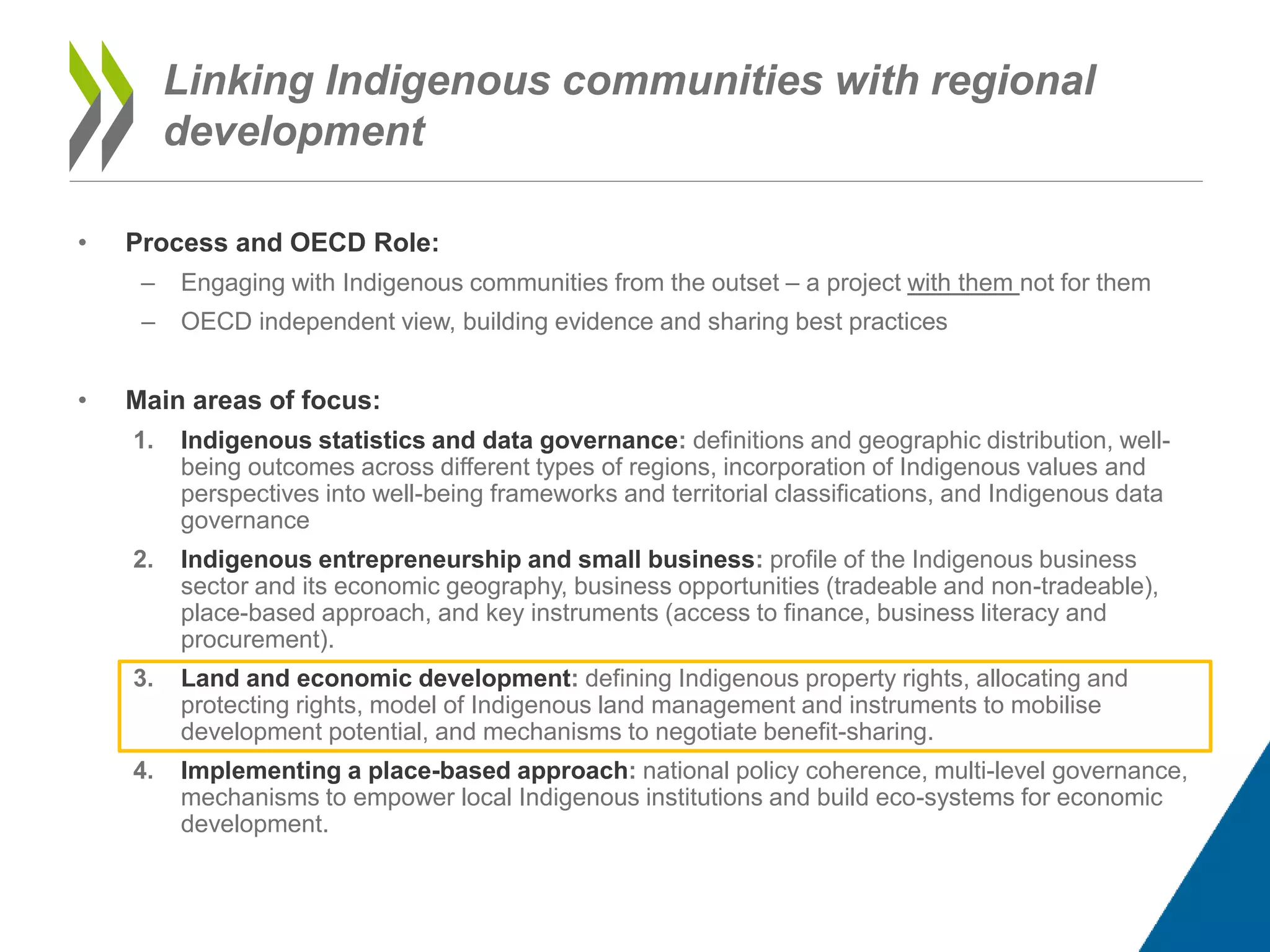 Linking Indigenous Communities with Regional Development | PPTX