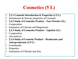 2.2 cosmetics | PPT