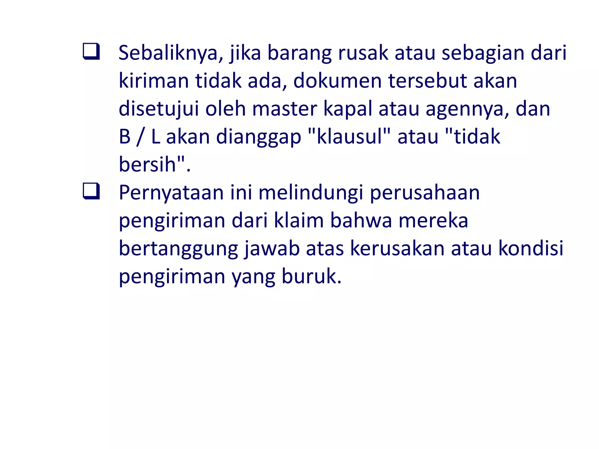 Materi: Pemahaman Prosedur Shipping | PPTX