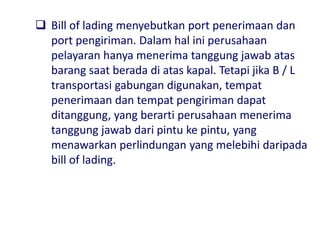 Materi: Pemahaman Prosedur Shipping | PPTX