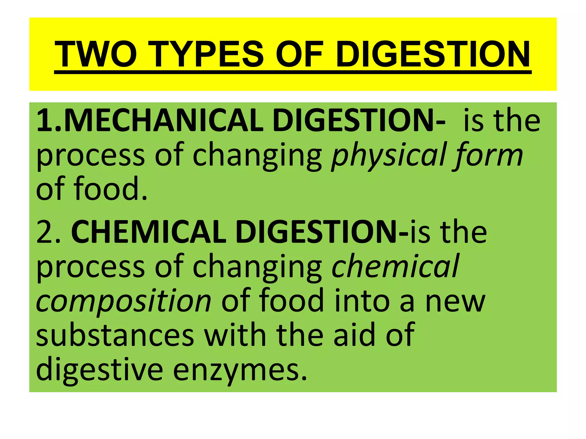 two types of digestion | PPTX