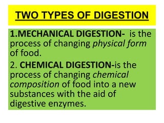 two types of digestion | PPTX