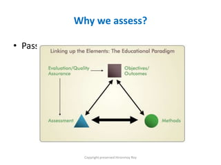 choosing right assessment method+ assessment of clinical skill ...