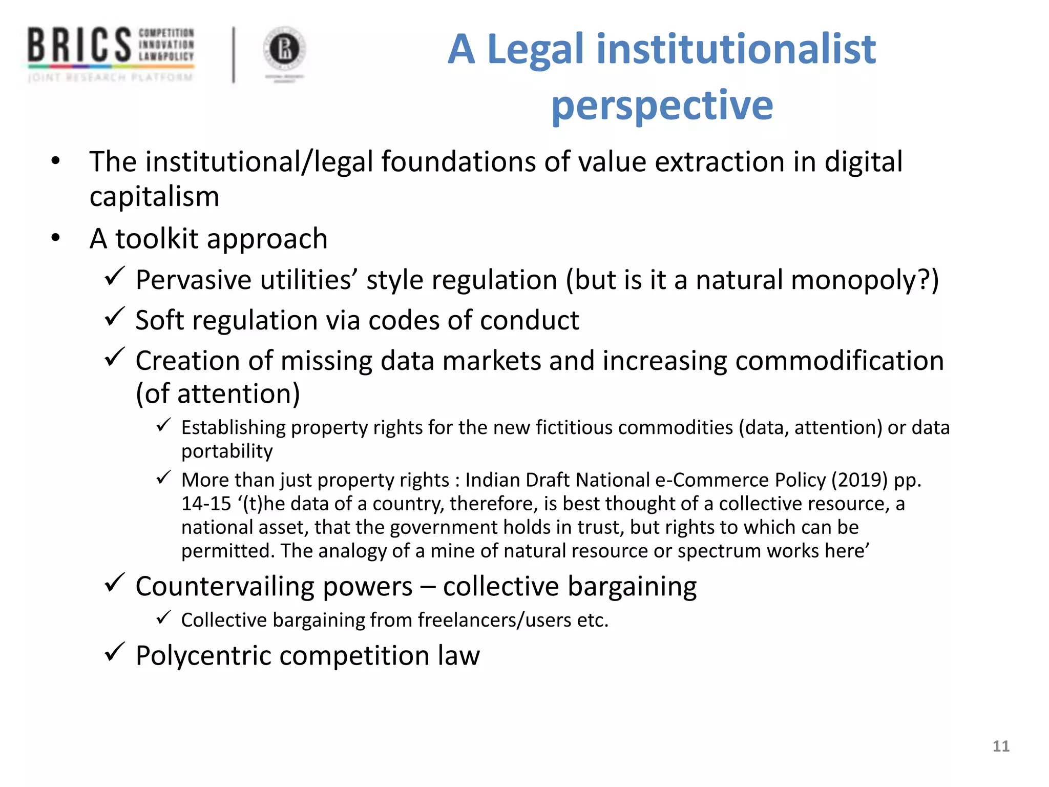 Digital Era Competition: A BRICS View | PPTX