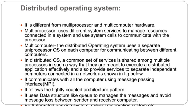 2. Distributed Systems Hardware & Software concepts
