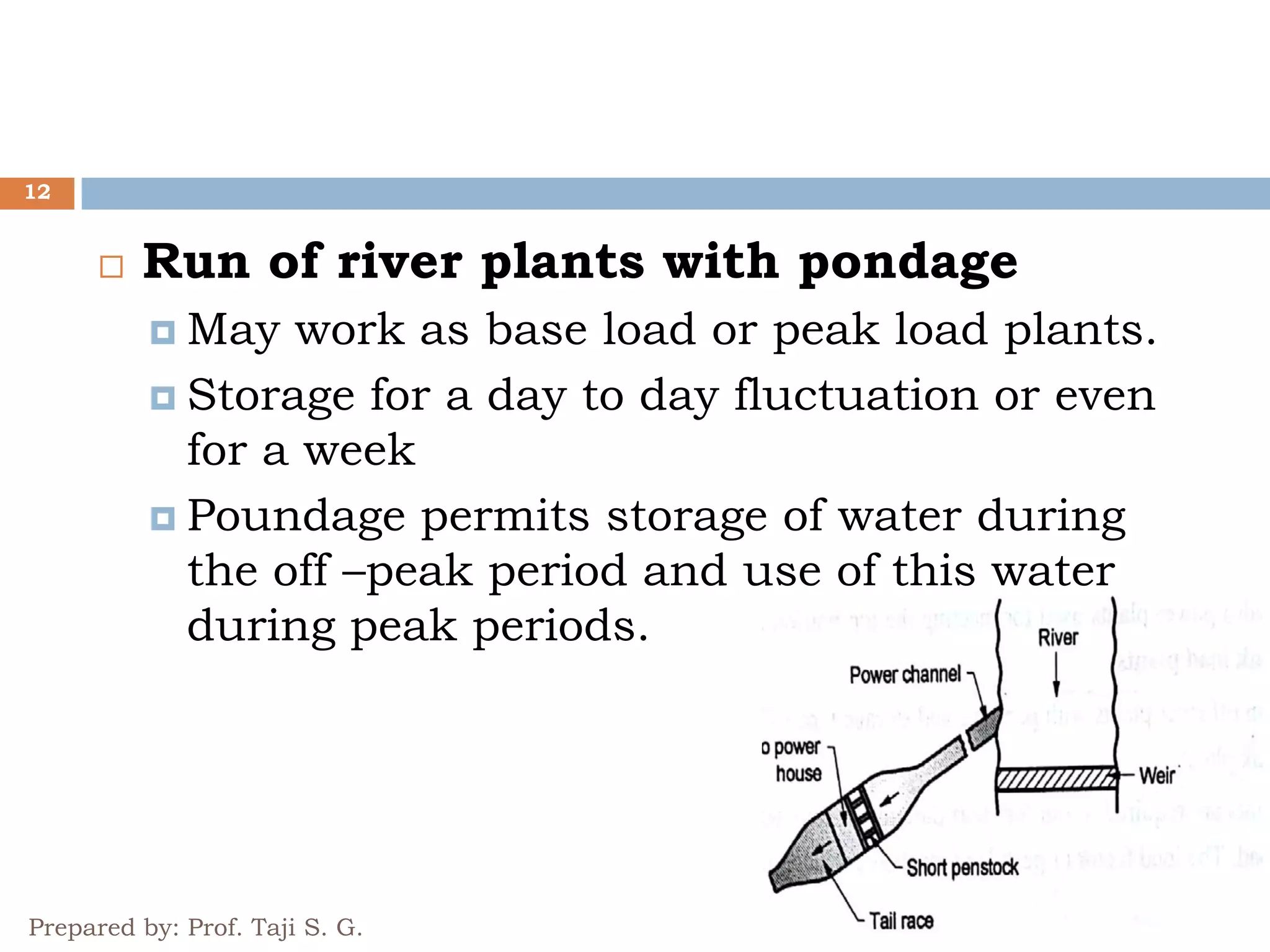 Classification of hydro power plant | PDF