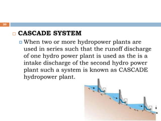 Classification of hydro power plant | PDF