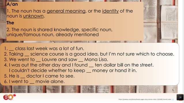 2.definite and indefinite articles | PPT